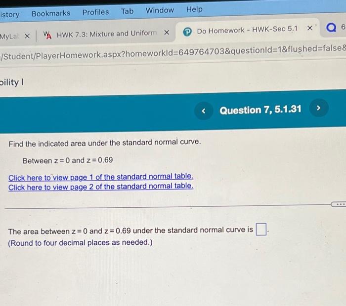 Solved istory Bookmarks Profiles Tab Window Help bility I | Chegg.com