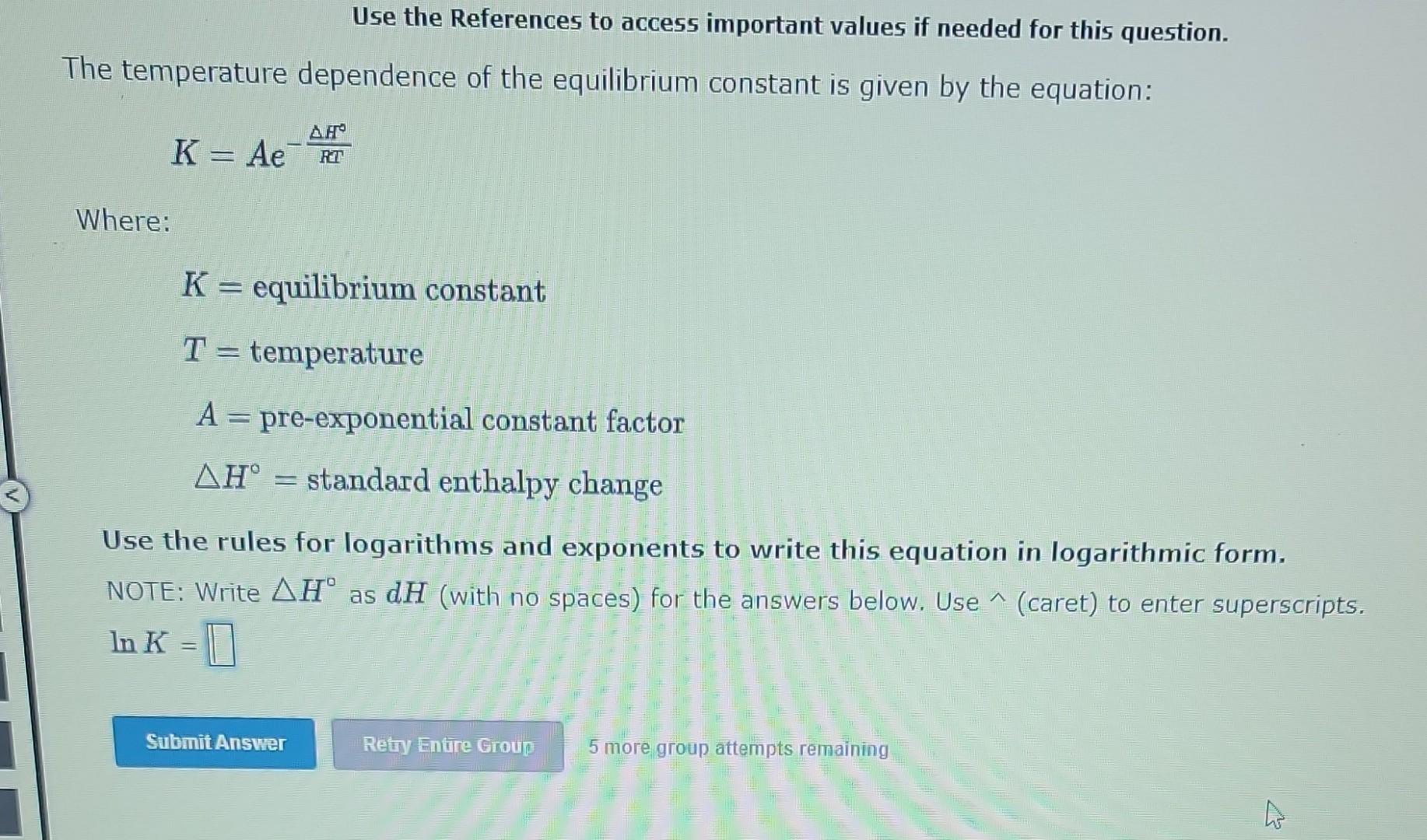 Solved Use the References to access important values if | Chegg.com