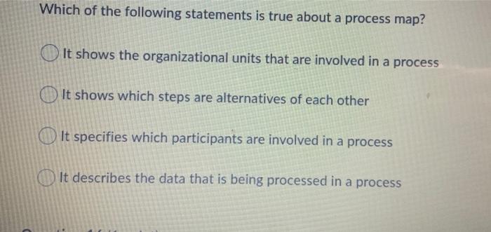 Solved Which of the following statements is true about a | Chegg.com