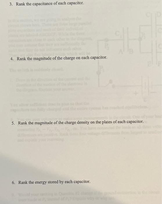 Solved There are three circuits here each with fully charged | Chegg.com