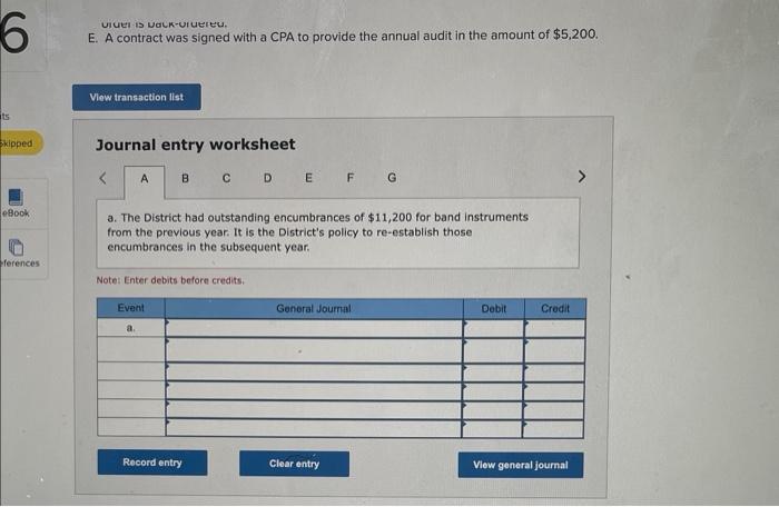 Solved Prepare journal entries in the General Fund of the | Chegg.com