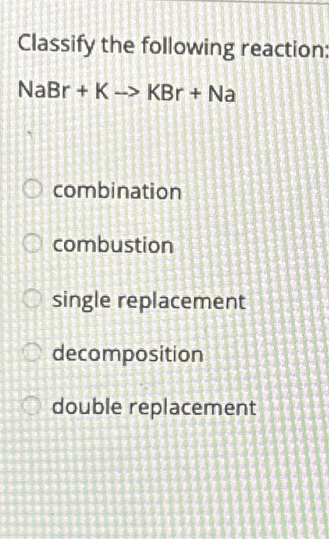 Solved Classify the following | Chegg.com