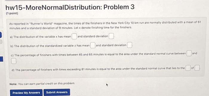 Solved hw15-MoreNormalDistribution: Problem 1 (1 point) The | Chegg.com