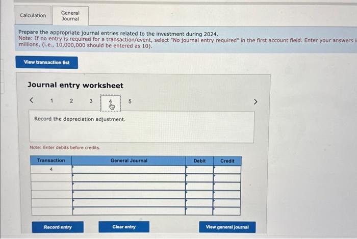 Solved Prepare the appropriate journal entries related to | Chegg.com