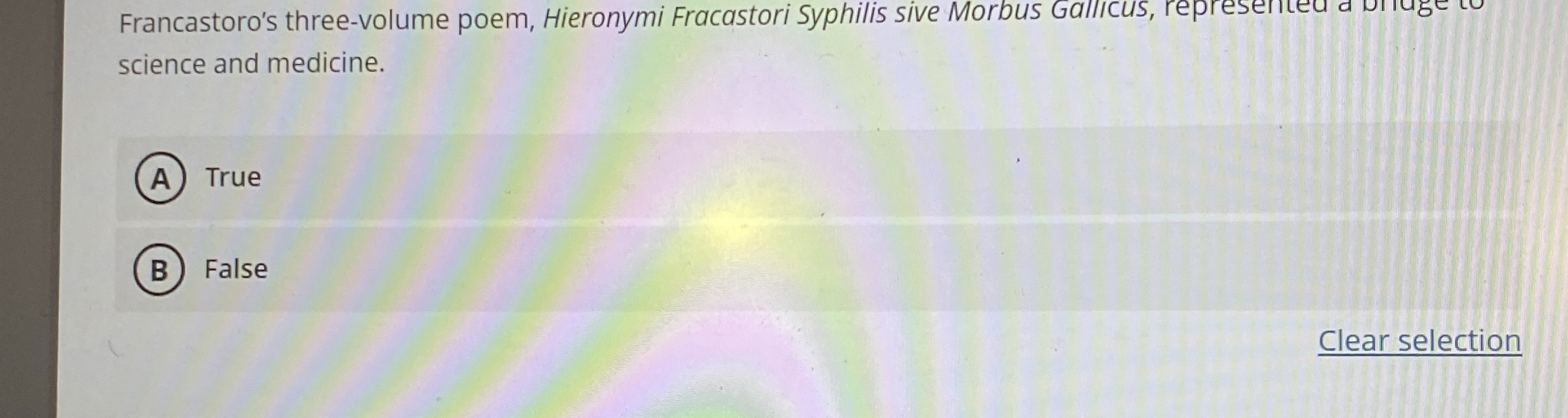 Solved Francastoro's three-volume poem, Hieronymi Fracastori | Chegg.com