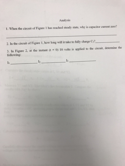 Solved PROCEDURES: Part 1. Series R-C Circuits a. Construct | Chegg.com
