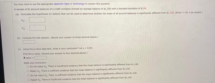 Solved You may need to use the agpropriate appendx table of | Chegg.com