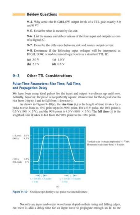 Solved Review Questions 9-4. Why aren't the HiGHL.OW cotput | Chegg.com