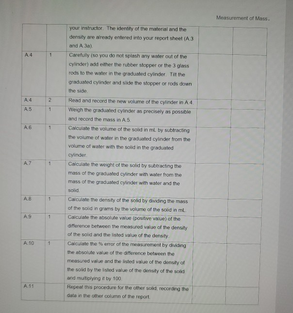 Report Sheet - Lab 30A-2 Date Name Team Section | Chegg.com