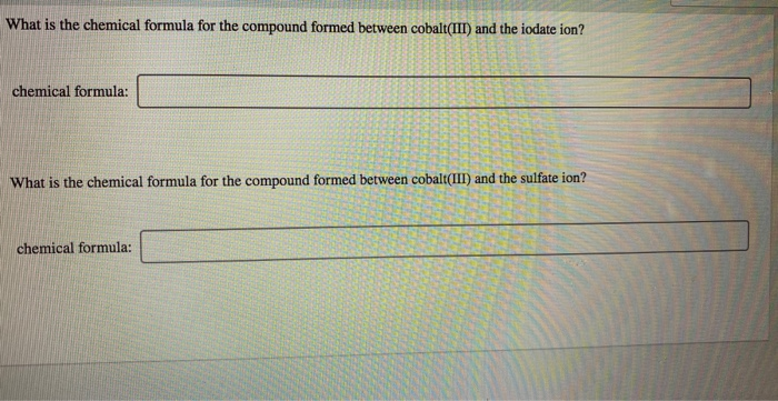 Solved Determine the name or formula for each polyatomic | Chegg.com