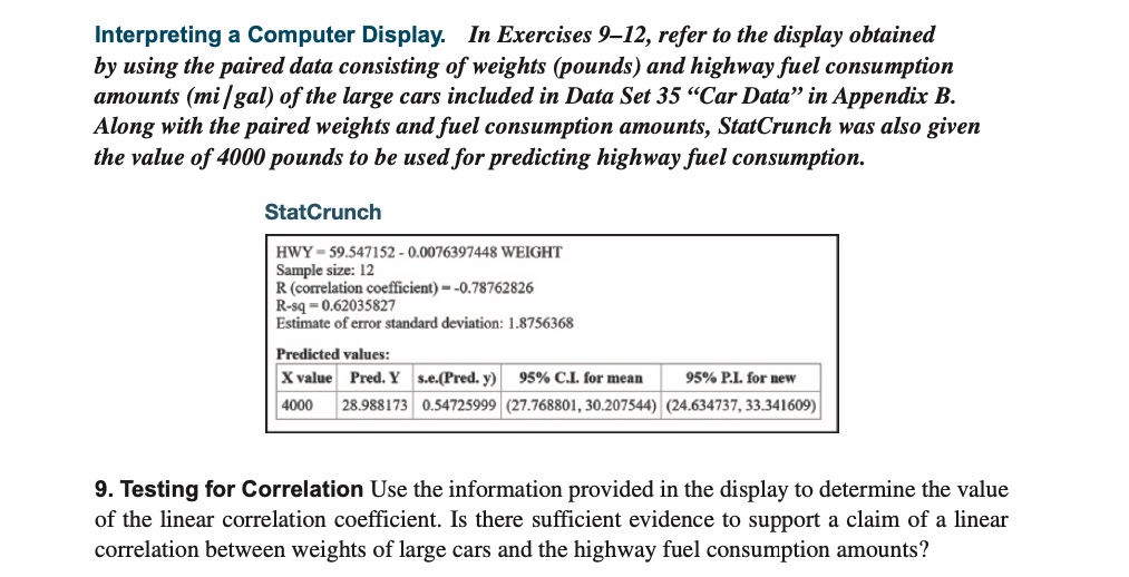 Solved Interpreting a Computer Display. In Exercises 9-12, | Chegg.com Solved Interpreting a Computer Display. In Exercises 9-12, | Chegg.com