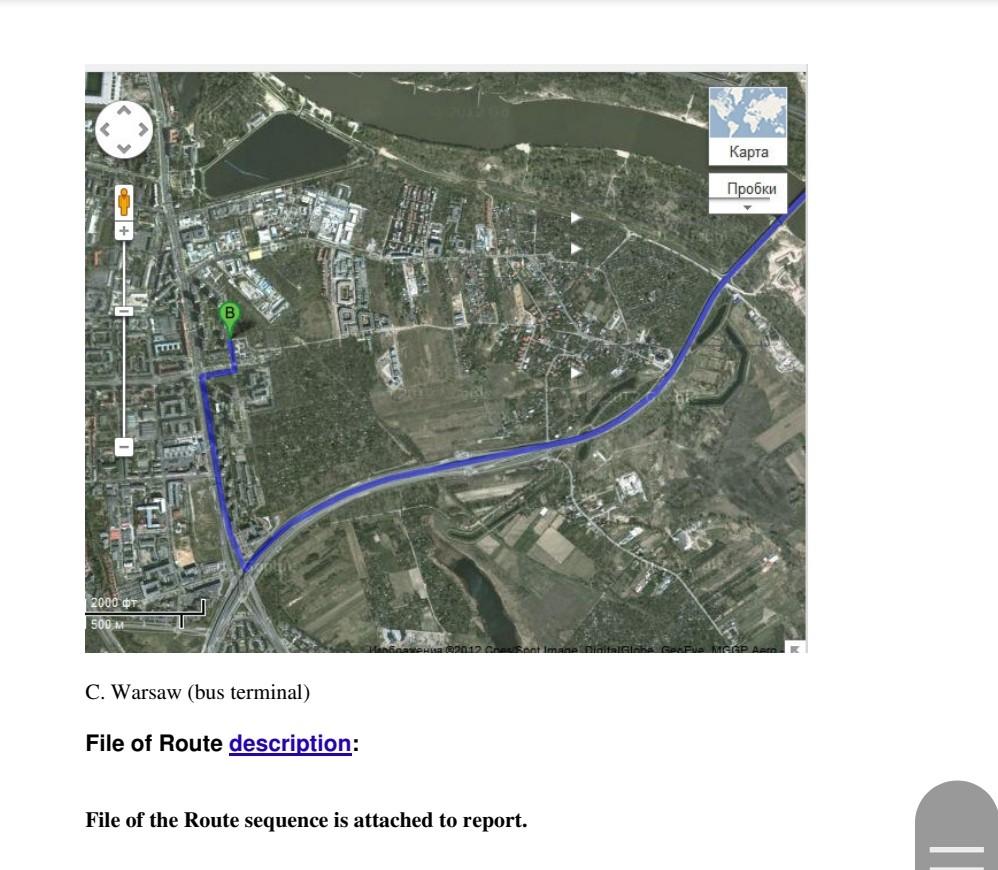Maps Routing Using ITS Software. providing Example | Chegg.com