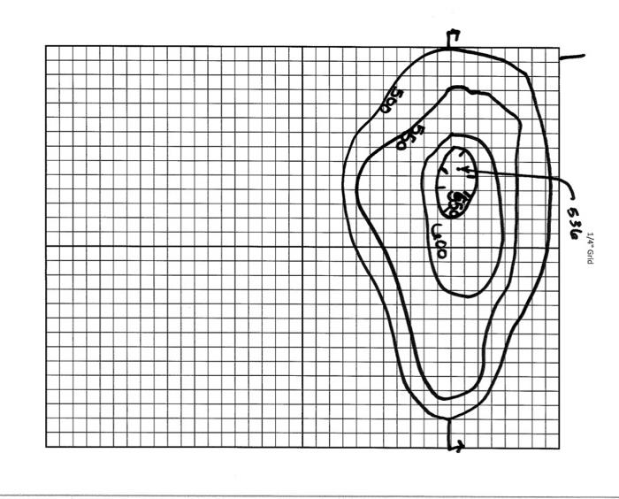 Solved You are given three contour maps. Draw a profile | Chegg.com