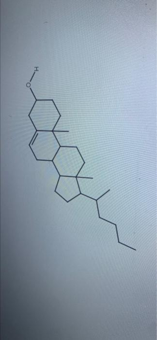 [Solved]: Click on each chiral center in the cholesterol de