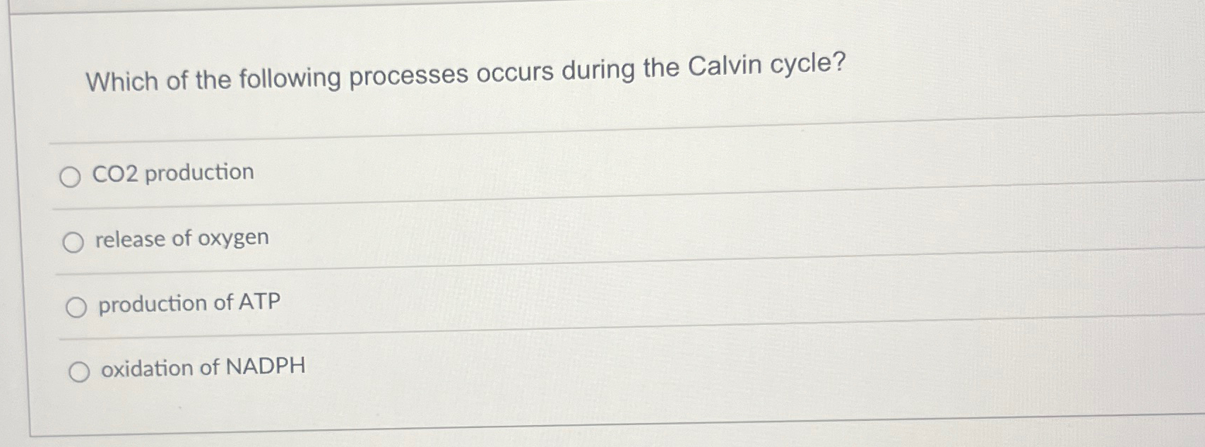 Solved Which of the following processes occurs during the | Chegg.com