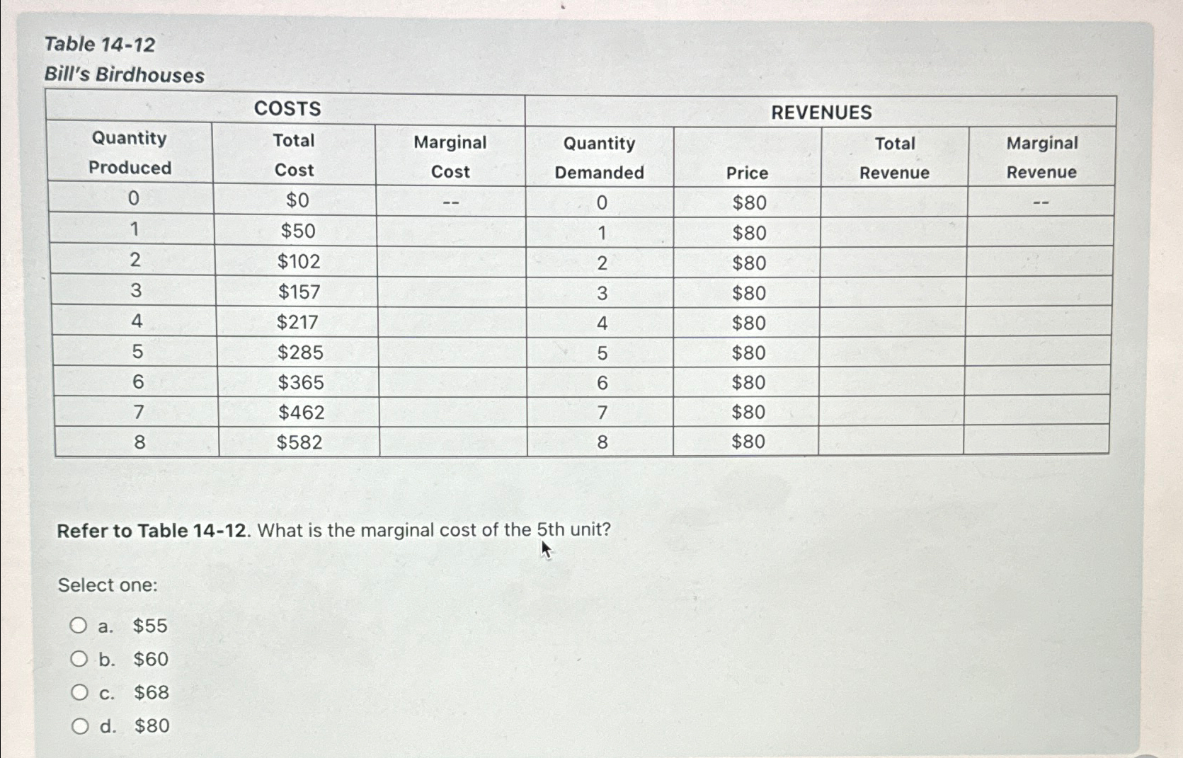 Solved Table 14-12Bill's | Chegg.com Solved Table 14-12Bill's | Chegg.com
