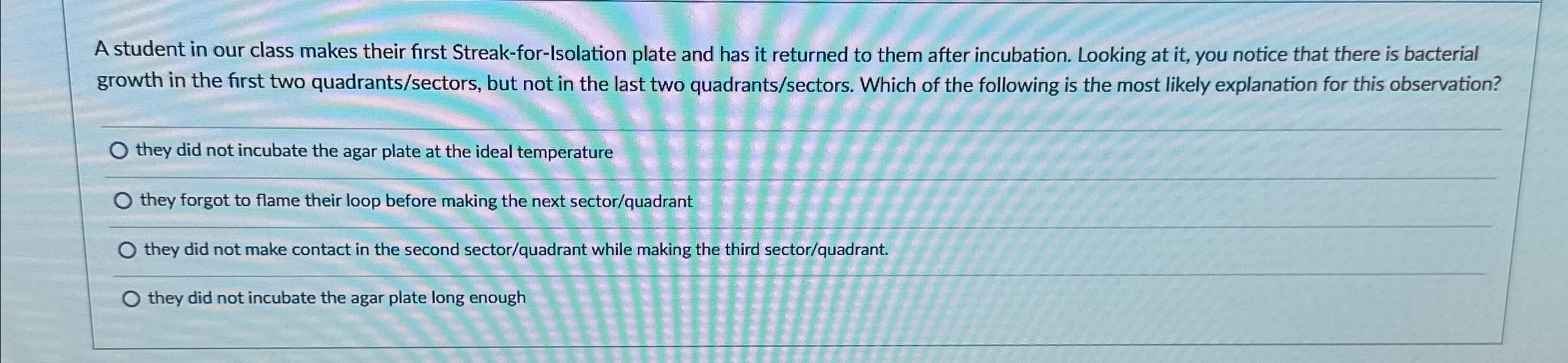 Solved A student in our class makes their first | Chegg.com