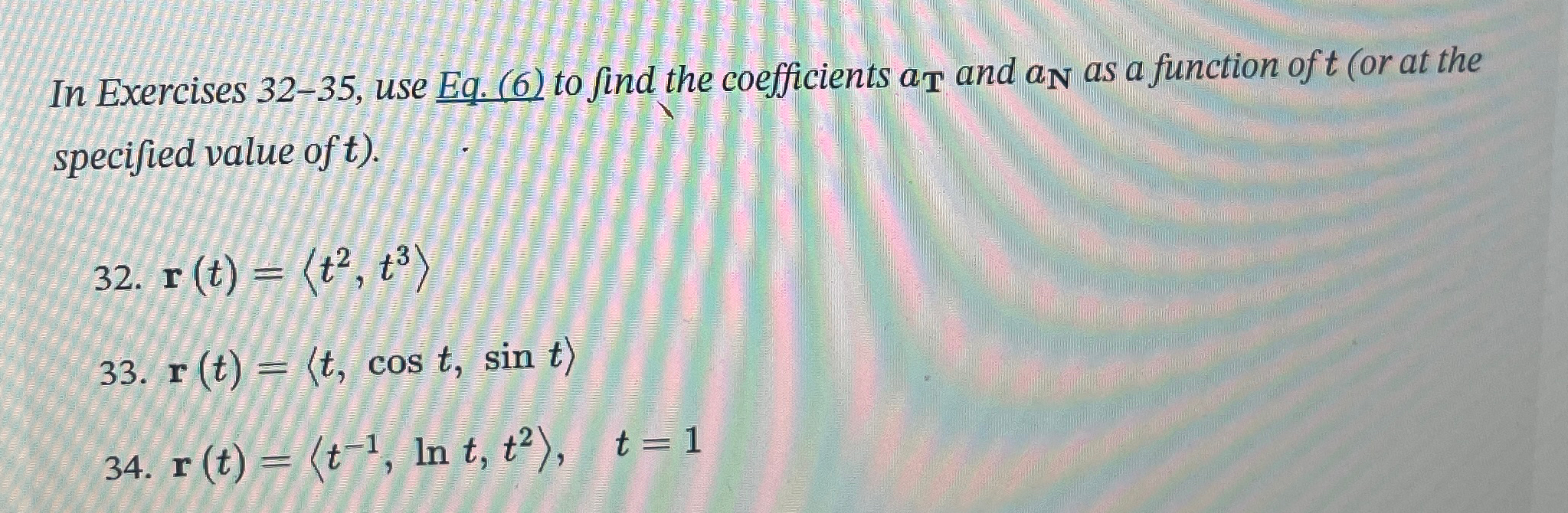 Solved In Exercises 32-35, ﻿use Eq. (6) ﻿to find the | Chegg.com