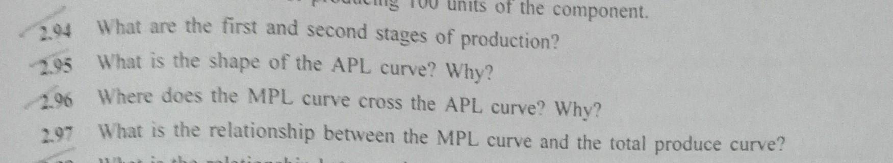Solved its of the component. 294 What are the first and | Chegg.com