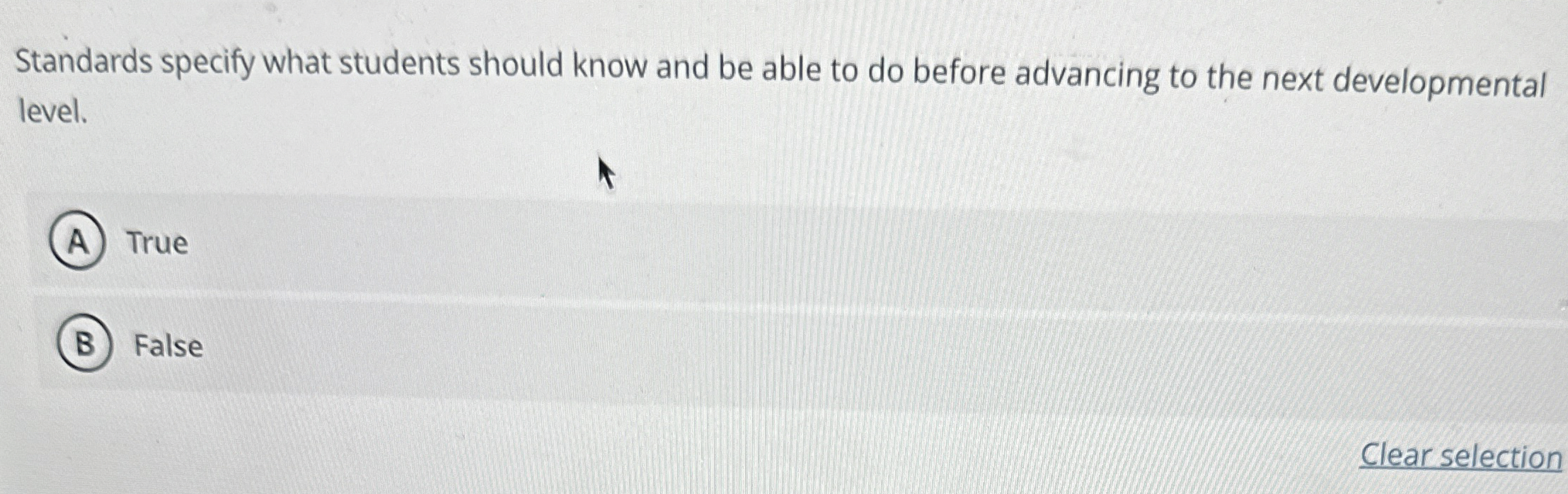 Solved Standards specify what students should know and be | Chegg.com