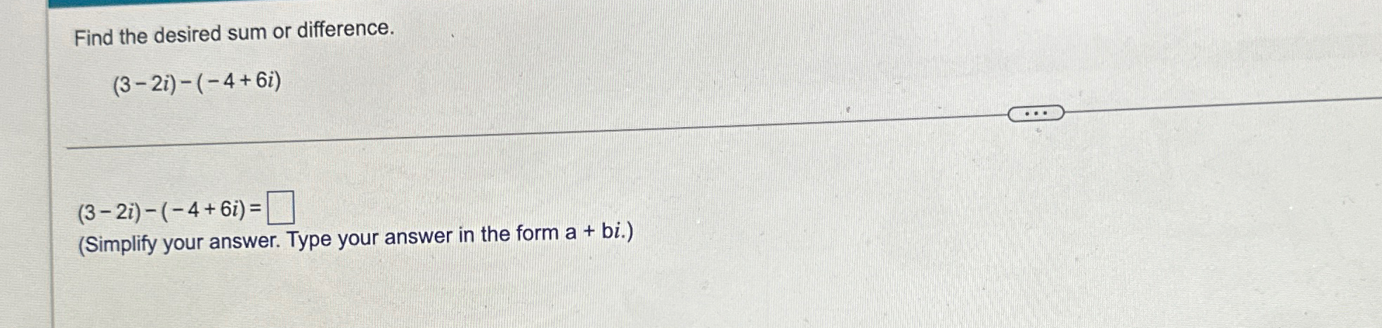 Solved Find the desired sum or | Chegg.com
