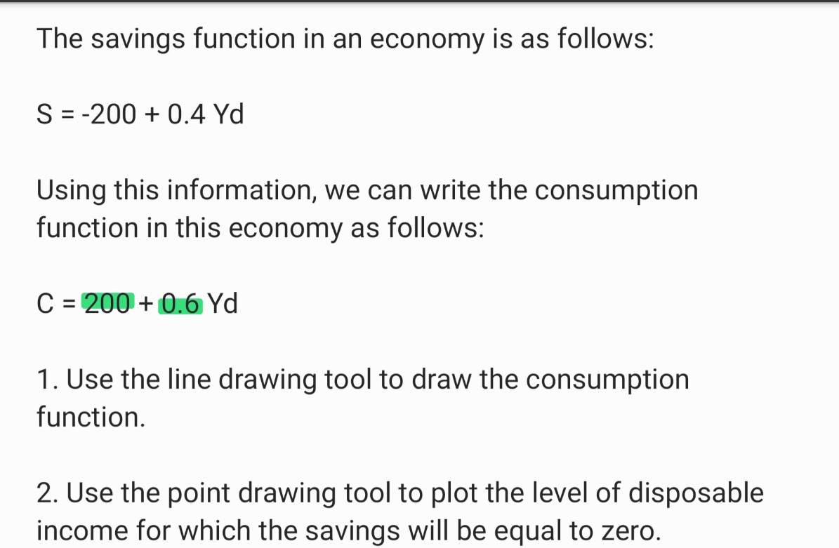 Solved Use the point drawing tool to plot the level of | Chegg.com