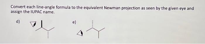 Solved Convert each line-angle formula to the equivalent | Chegg.com