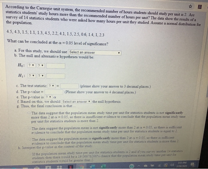 Solved According to the Carnegie unit system, the | Chegg.com