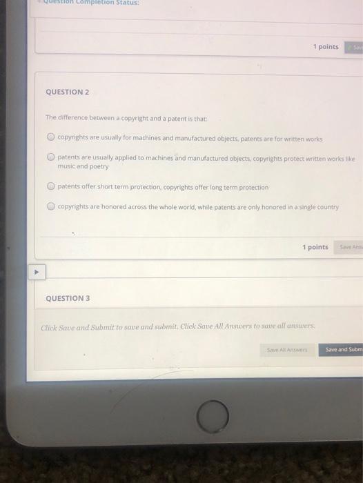 Solved Westion completion Status: 1 points QUESTION 2 The | Chegg.com Solved Westion completion Status: 1 points QUESTION 2 The | Chegg.com