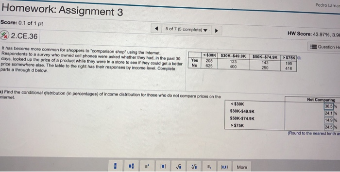 Solved Homework Assignment 3 Score 0 1 Of 1 Pt 2 Ce 36 5