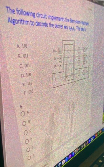 Solved The following circuit implements the Bergen Betrei | Chegg.com