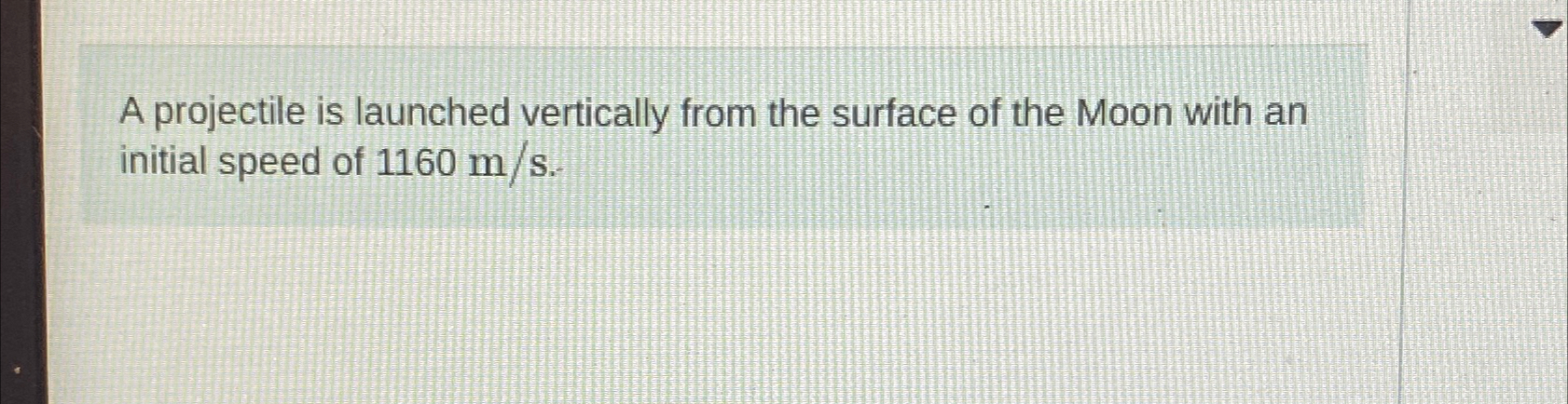 Solved A projectile is launched vertically from the surface | Chegg.com
