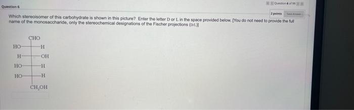Solved Question of 11 Save stion 2 2 points Which | Chegg.com