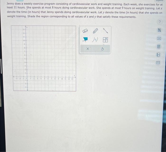 Solved Jenny does a weekly exercise program consisting of | Chegg.com