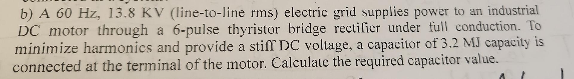 Solved Connected in a system? b) A 60 Hz,13.8KV | Chegg.com