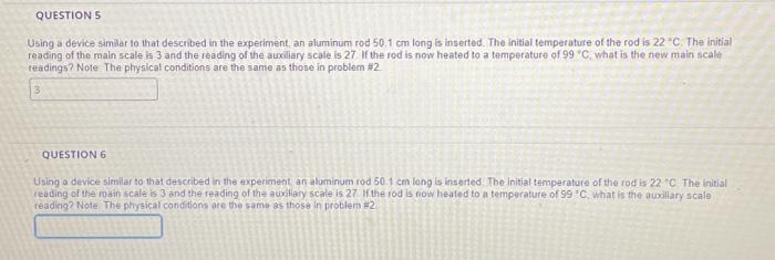 Solved Some other information that may help: the new length | Chegg.com