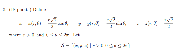 Solved (18 ﻿points) | Chegg.com
