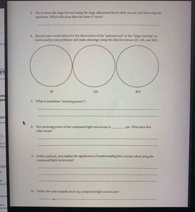 Solved The class is online so the second two pages I'm not | Chegg.com