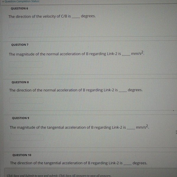 Solved 7–29. For the sewing machine linkage in Figure P7.29, | Chegg.com