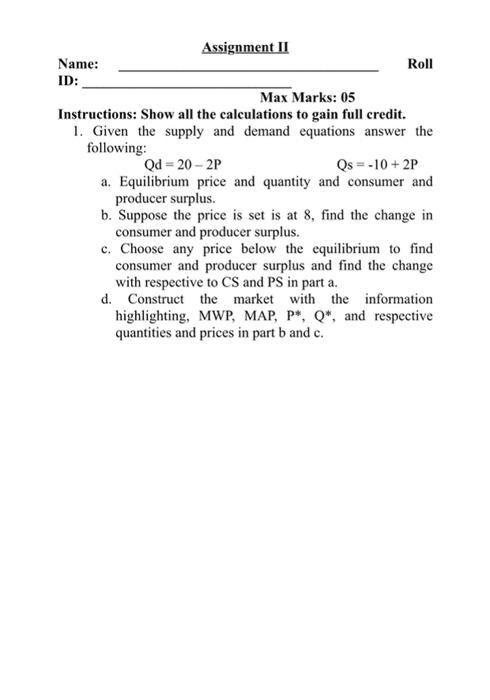 Solved Instructions: Show all the calculations to gain full | Chegg.com