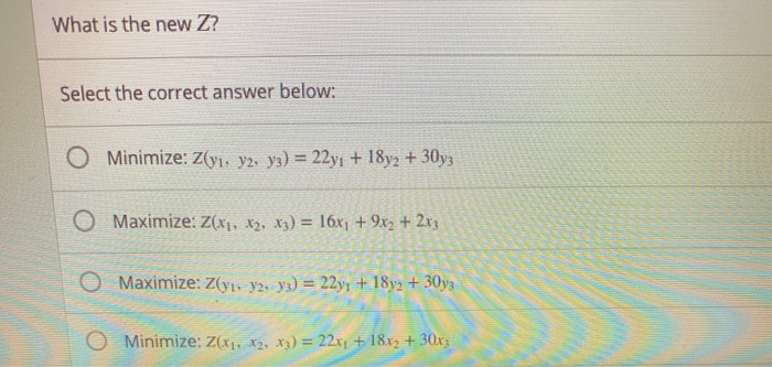 Solved Convert the following minimization problem into its | Chegg.com