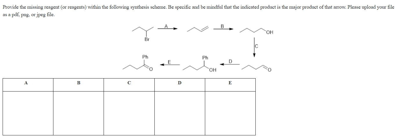 Solved Provide the missing reagent (or reagents) ﻿within the | Chegg.com