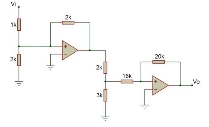 Solved Vi input and Vo output voltages are shown in the | Chegg.com