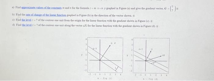 Solved a) Find approximate values of the constants m and n | Chegg.com
