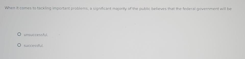 Solved When it comes to tackling important problems, a | Chegg.com