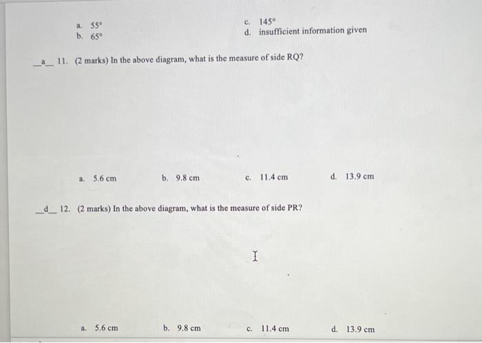 Solved d 8. (2 marks) In the above diagram, what is the | Chegg.com