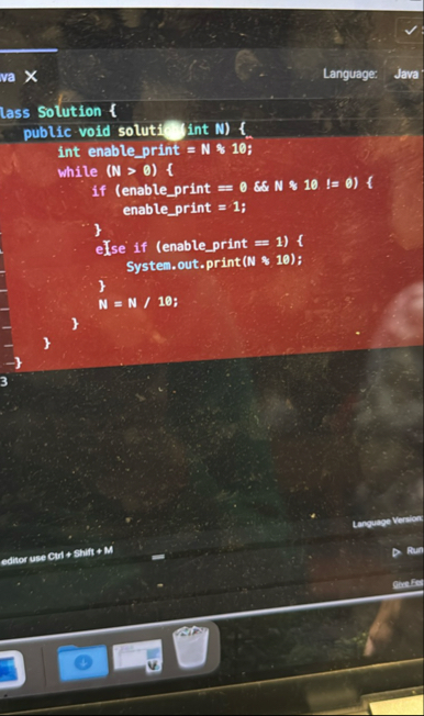 Solved Language: Javalass Solution {public void soluti fint | Chegg.com