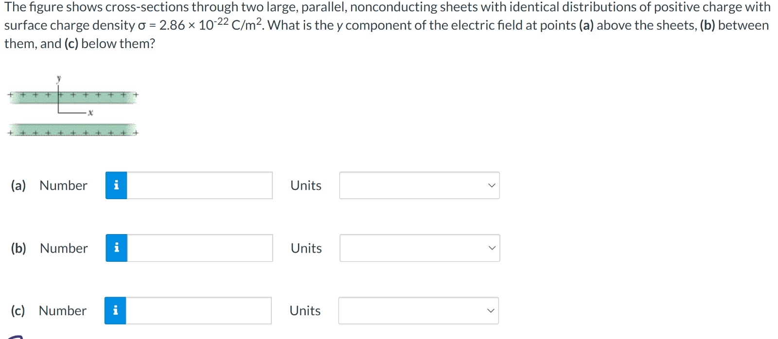 Solved The figure shows cross-sections through two large, | Chegg.com