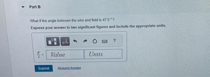 Solved What is the magnitude of the force per meter of | Chegg.com