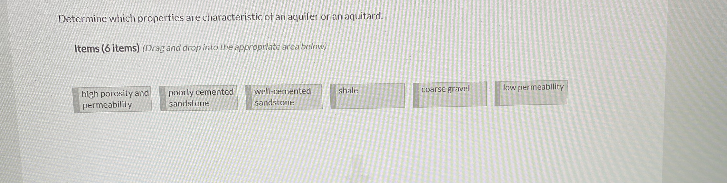 Solved Determine which properties are characteristic of an | Chegg.com